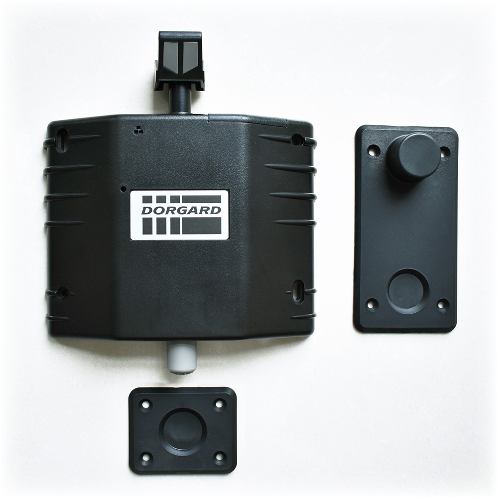 Dorgard Fire Door Holder – Black | Poole Waite & Co. Ltd.