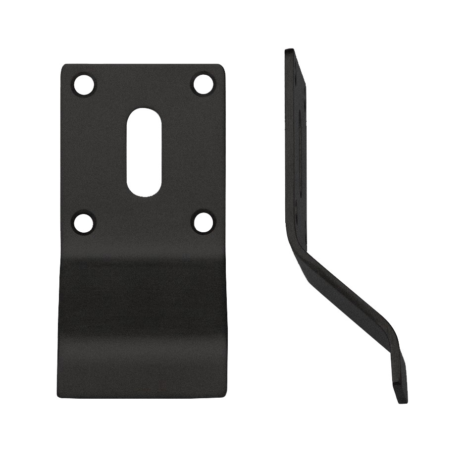 Matt Black Antimicrobial Eco-Friendly Standard Keyhole Cylinder & Key ...
