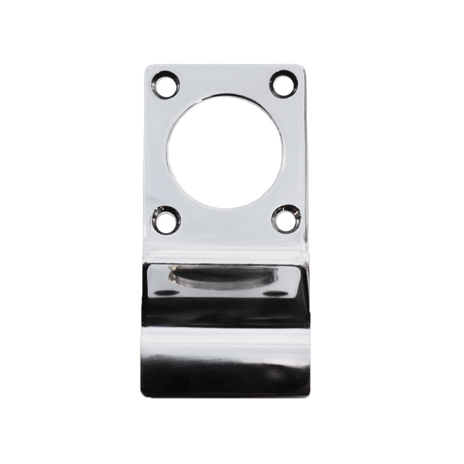 Polished Stainless Steel Round Cylinder & Key Door Pulls | Poole Waite ...