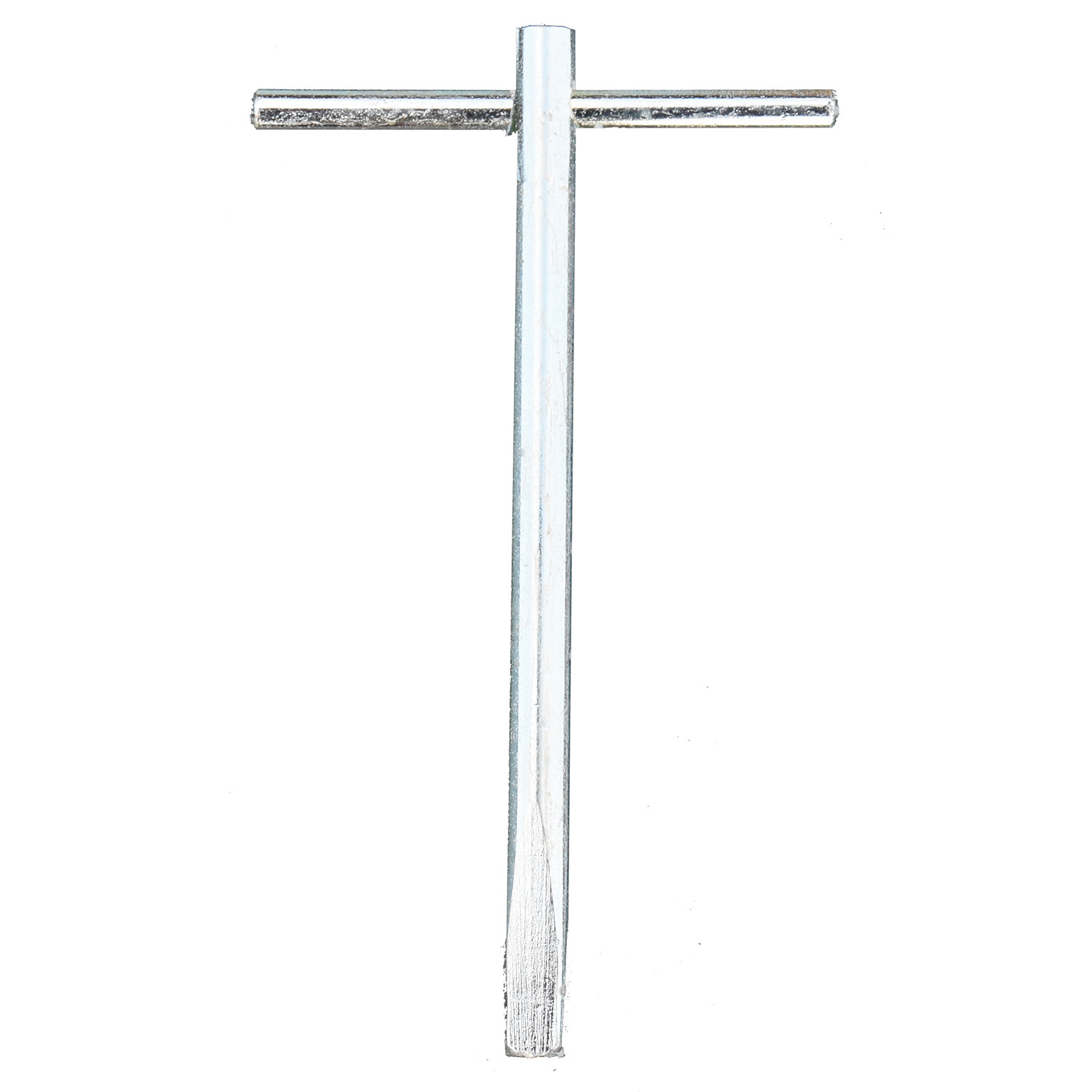 Budget Lock Key – Bright Nickel Plate | Poole Waite & Co. Ltd.