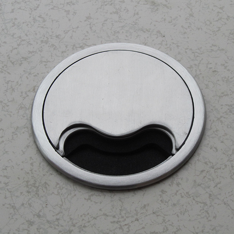 Satin Aluminum Floor Access Cable Grommet – 127mm Ø cut out | Poole ...