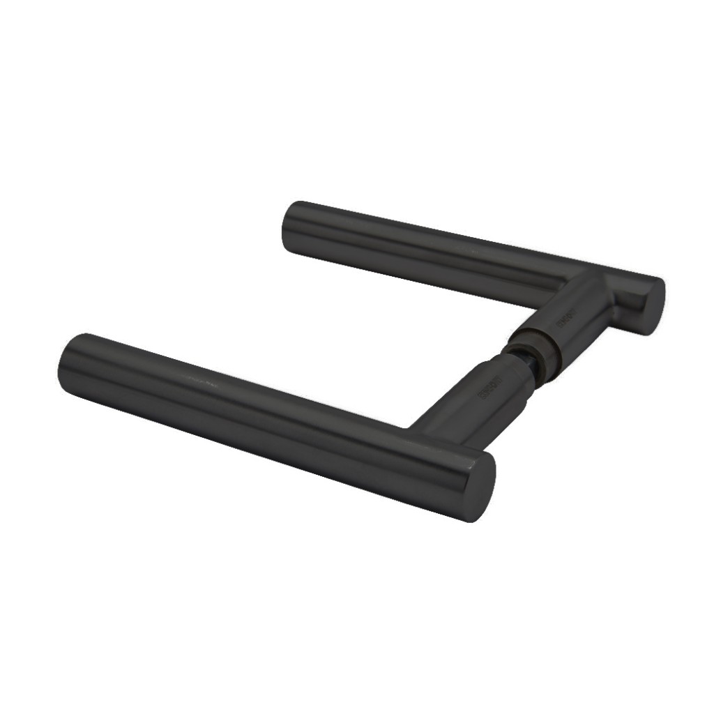 T-Bar Lever Handle Set to suit Patch Locks & Latches – 19mm ø | Poole ...