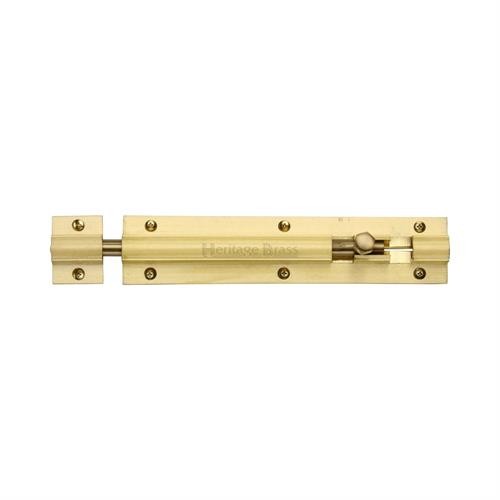 Heritage Brass Door Bolt Straight – 150 x 32mm | Poole Waite & Co. Ltd.