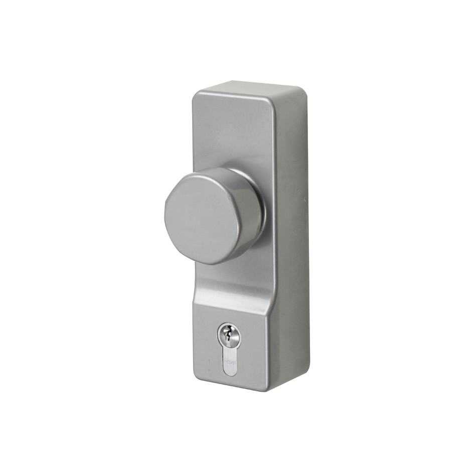 Silver Antimicrobial Heavy Duty Knob Operated Outside Access Device ...