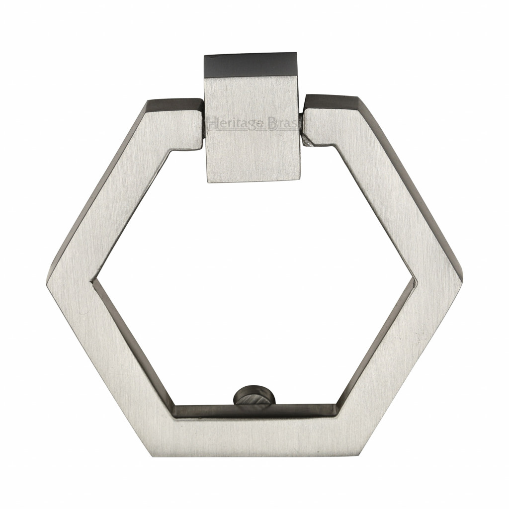 M Marcus Heritage Brass Hexagon Drop Down Cabinet Handle - 51 x 60mm