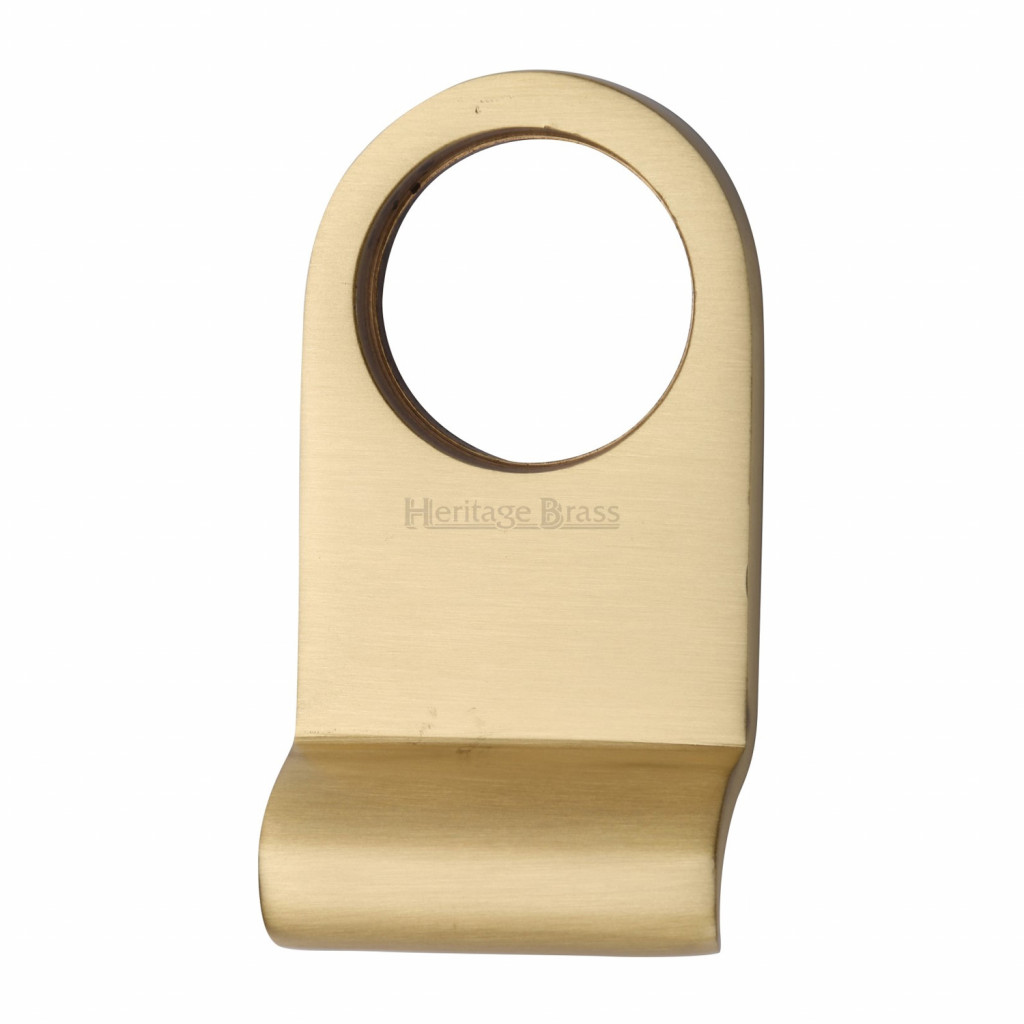 Heritage Brass Curved Cylinder Door Pull To Suit Yale Type Cylinder ...