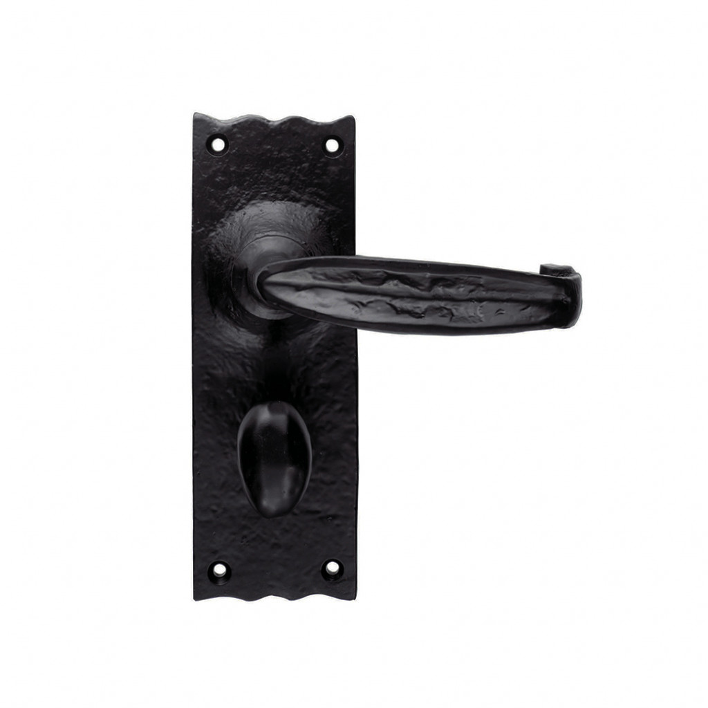 Carlisle Brass Traditional V Lever on Plate - Antique Black | Poole ...