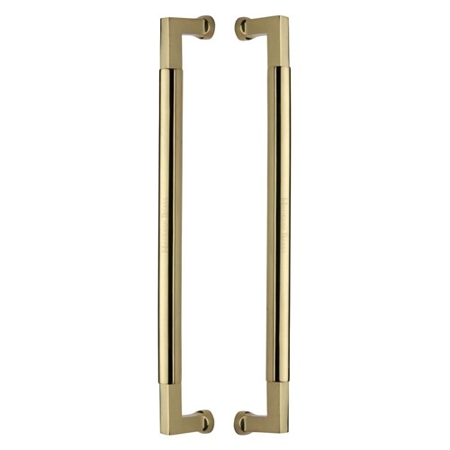 M Marcus Heritage Brass Back to Back Door Pull Handle Bauhaus Design ...