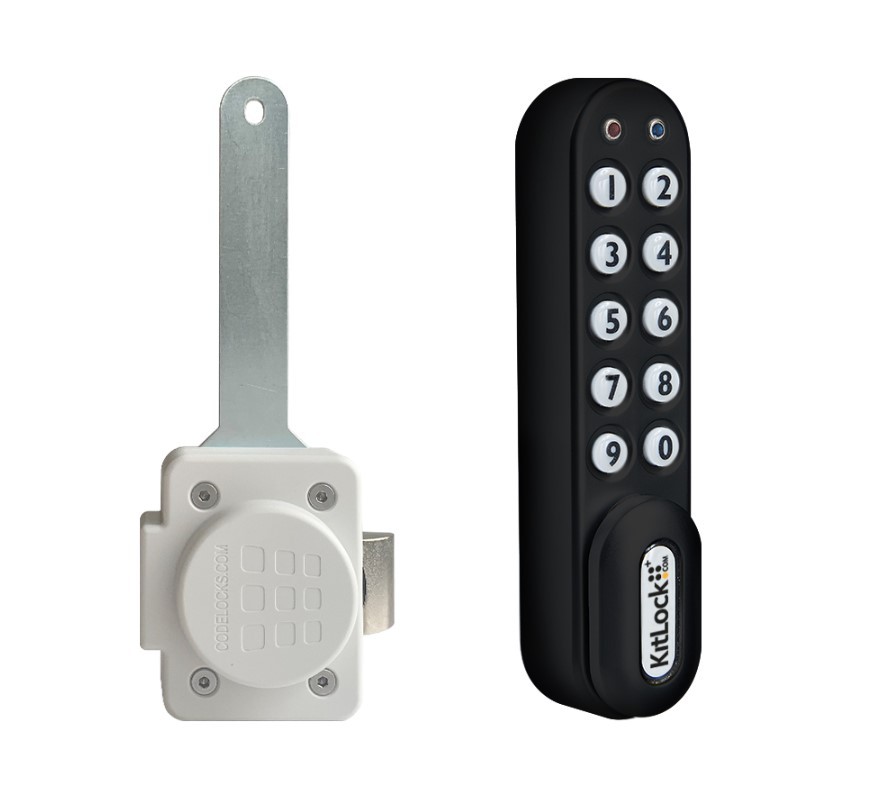 KitLock KL1000 Classic Locker Lock with SlamKit | Poole Waite & Co. Ltd.