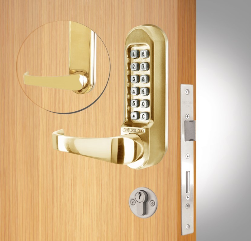 Codelocks CL520 & CL525 Heavy Duty Mortice Lock Mechanical Digital Door ...