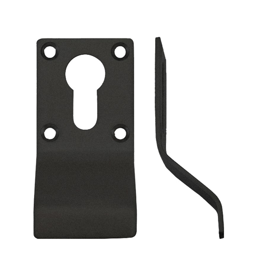 Euro Cylinder & Key Door Pulls – Antimicrobial Eco-Friendly Matt Black ...