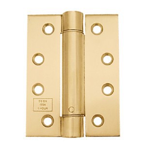 Single Action Adjustable Spring Hinge Set 102mm x 76mm x 3mm - Anti ...