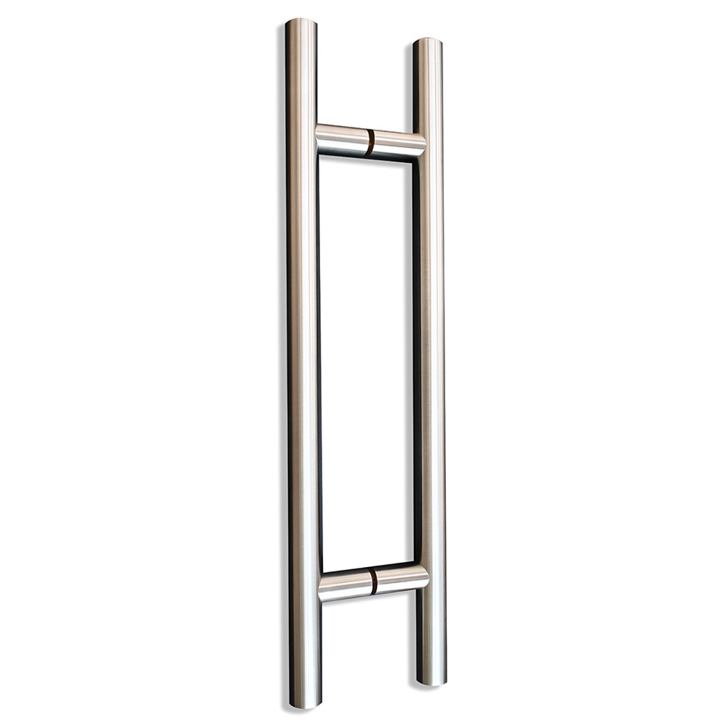 Satin Stainless Steel Antimicrobial Guardsman Back to Back Fixing Pull ...