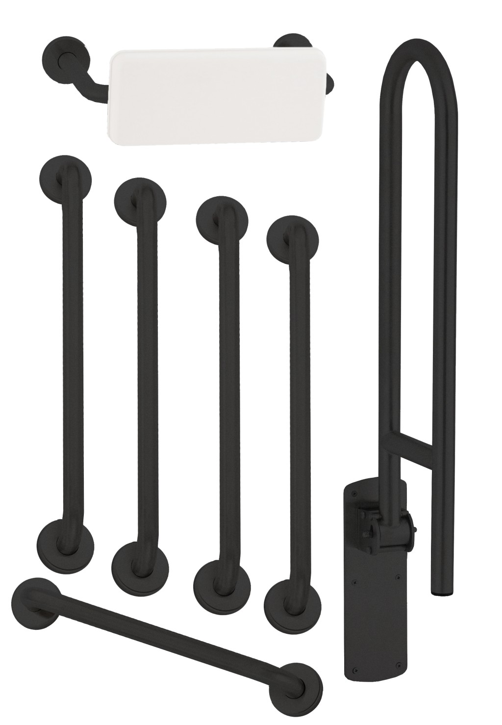 Doc M Pack: 7 Piece - Matt Black Antimicrobial Eco-Friendly | Poole ...