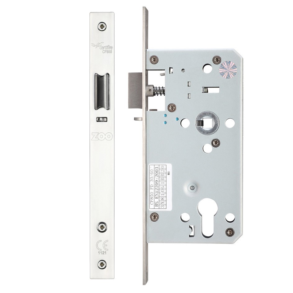 Heavy Duty Architectural DIN Euro Night Latch Case (DDA) – Polished ...