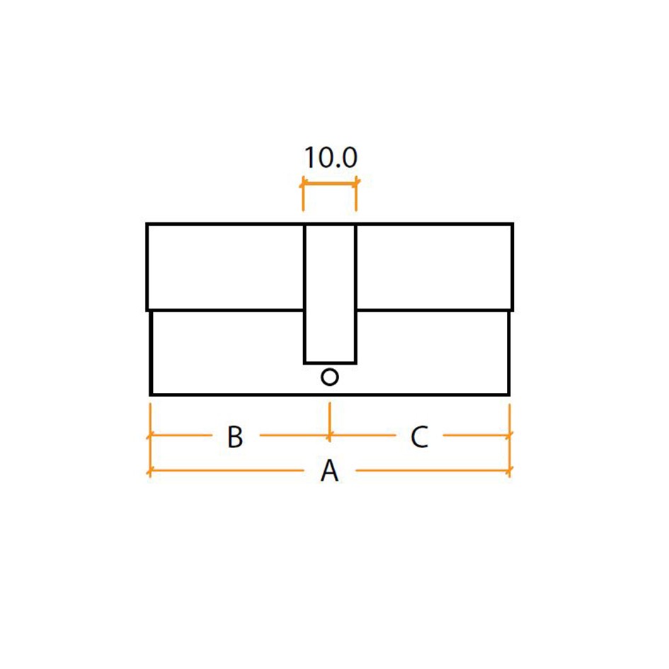 Offset Double Euro Profile Cylinders (OK&K) – Keyed to Differ – Adonic ...