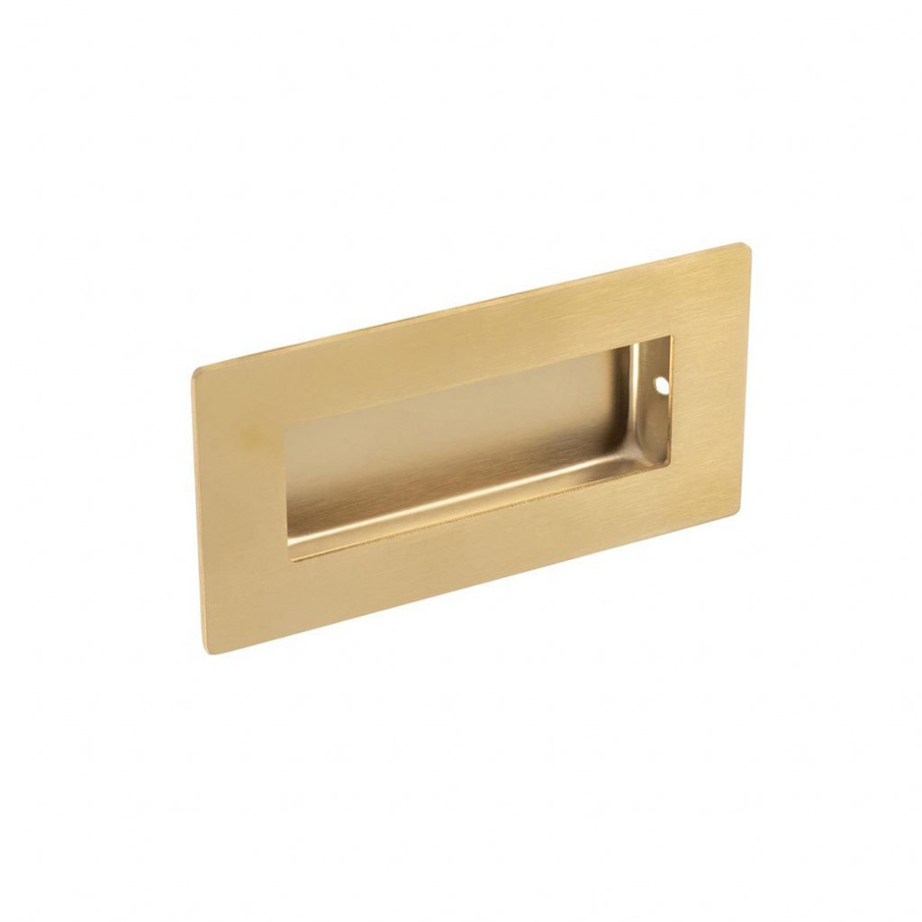Carlisle Brass Eurospec Rectangular Flush Pull 100mm x 50mm | Poole Waite & Co. Ltd.